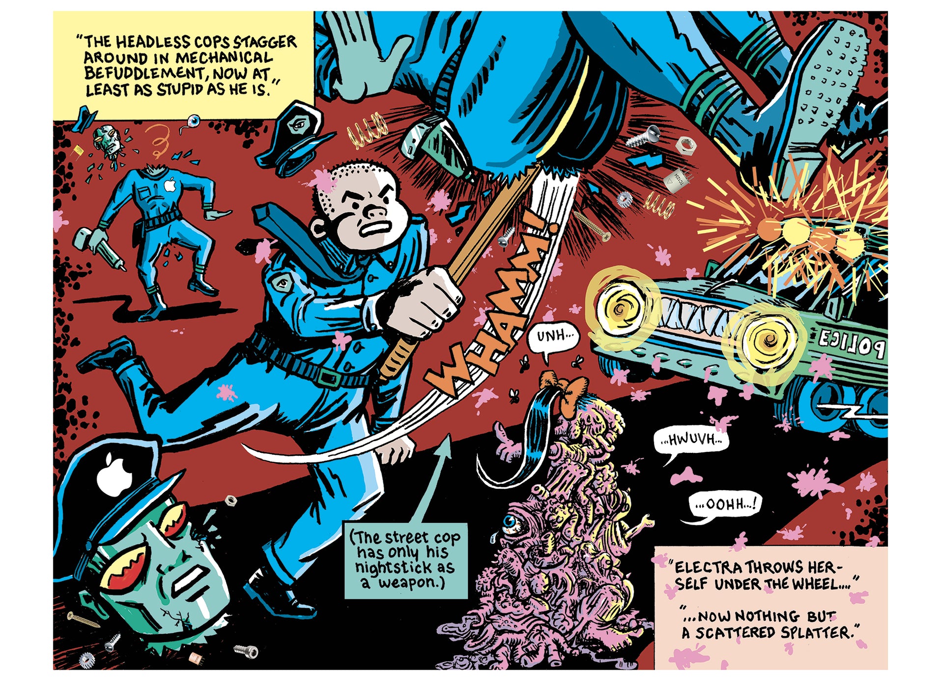 Art Spiegelman "Street Cop" Print Collection– Beehive Books
