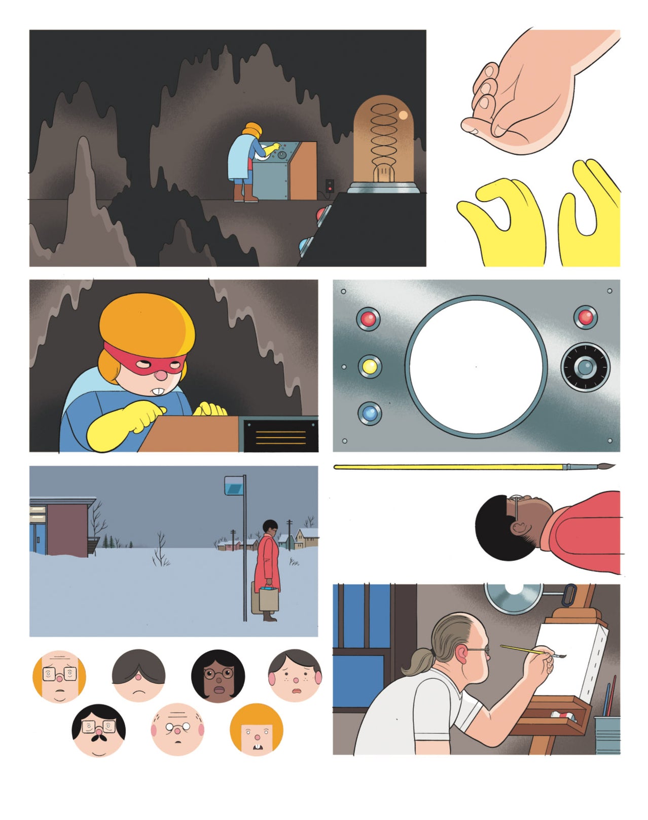Chris Ware "Rusty Brown" Print Collection– Beehive Books